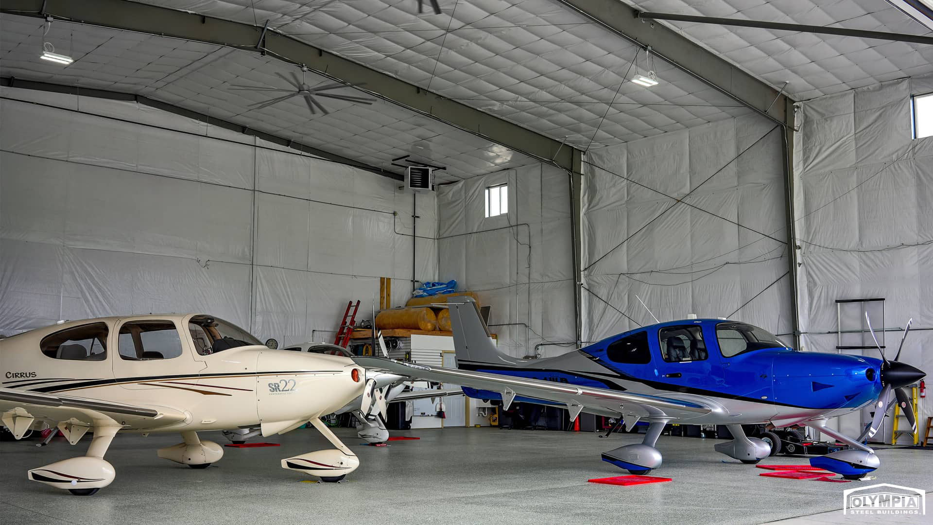 Steel Aircraft Hangars | Durable Metal Airplane Storage Buildings