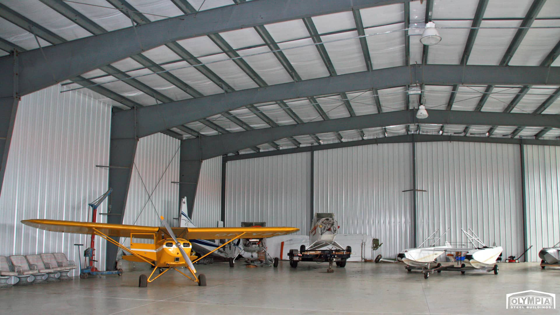 Steel Aircraft Hangars | Durable Metal Airplane Storage Buildings
