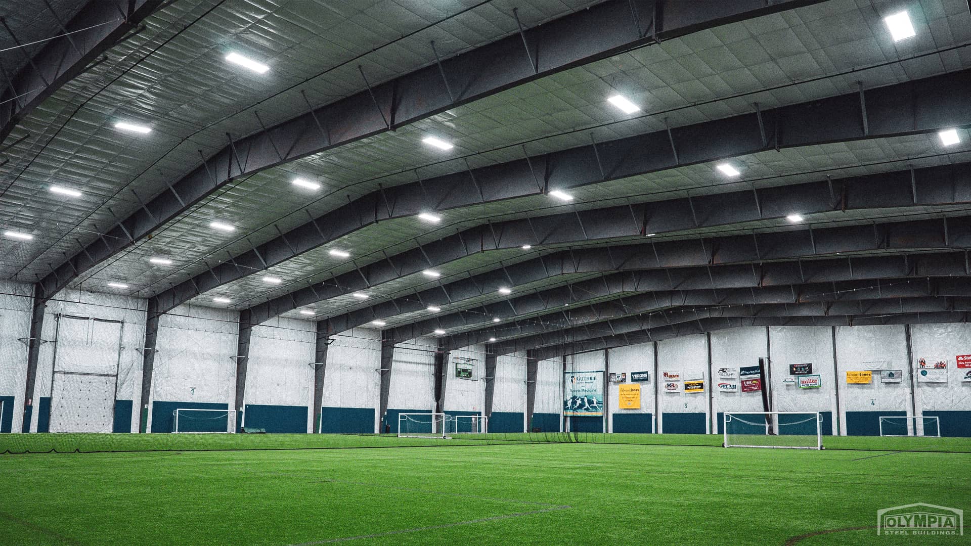 New York Steel Sports Facility | Olympia Steel Buildings
