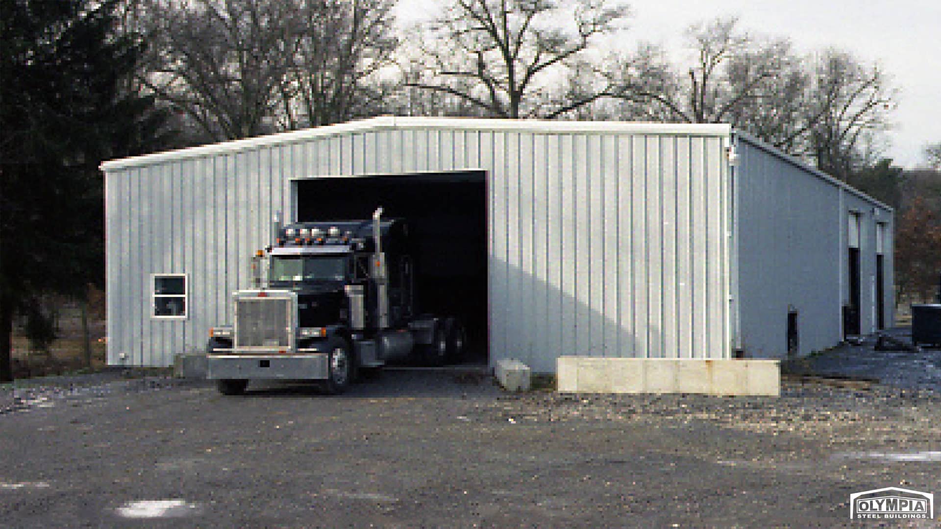 Steel Truck Shop | Olympia Steel Buildings