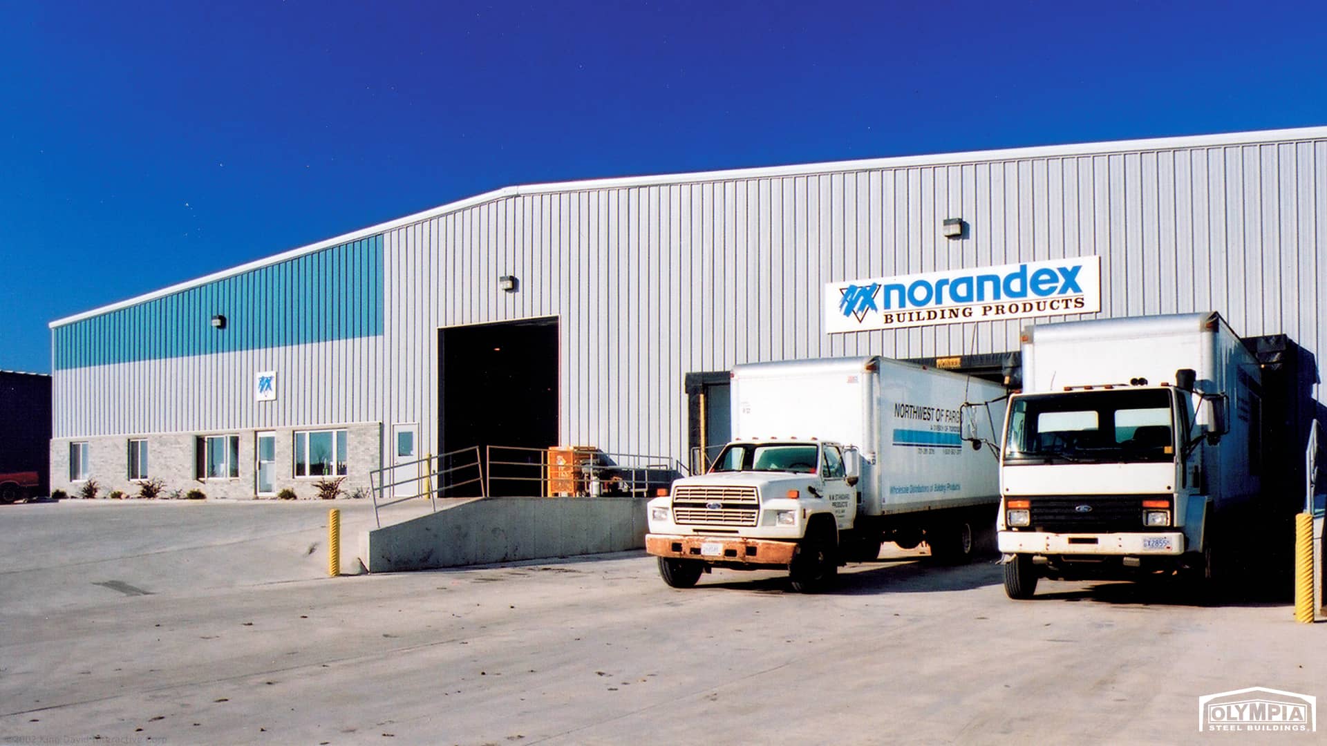 North Dakota Steel Trucking Terminal | Olympia Steel Buildings